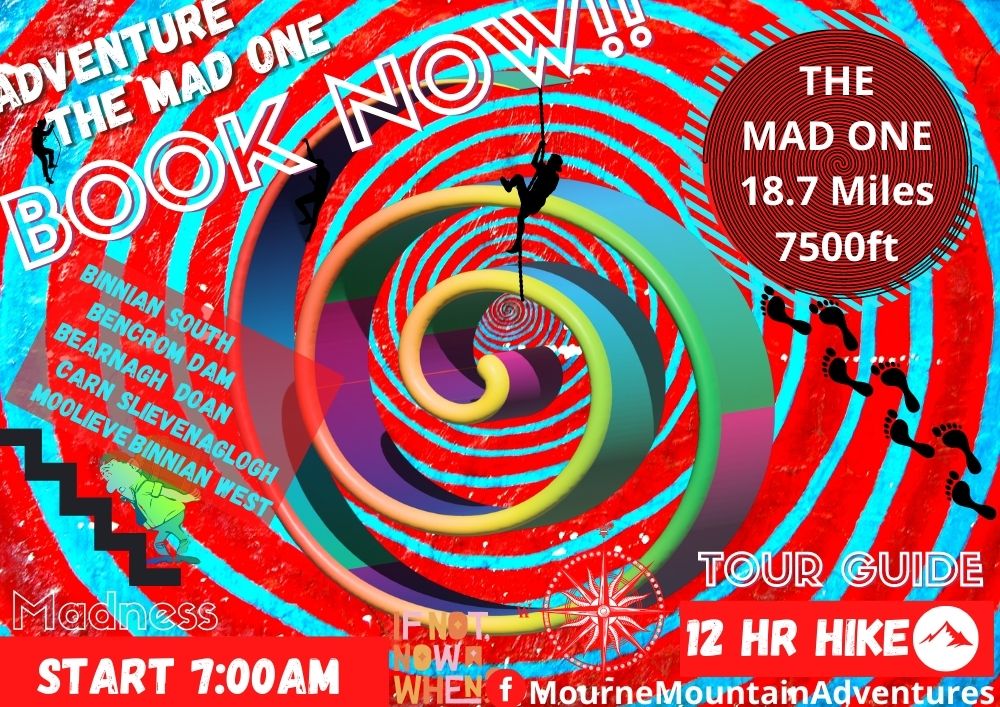 The Mad One Level 5 Challenge Hike, The Mournes | Mourne Mountain ...