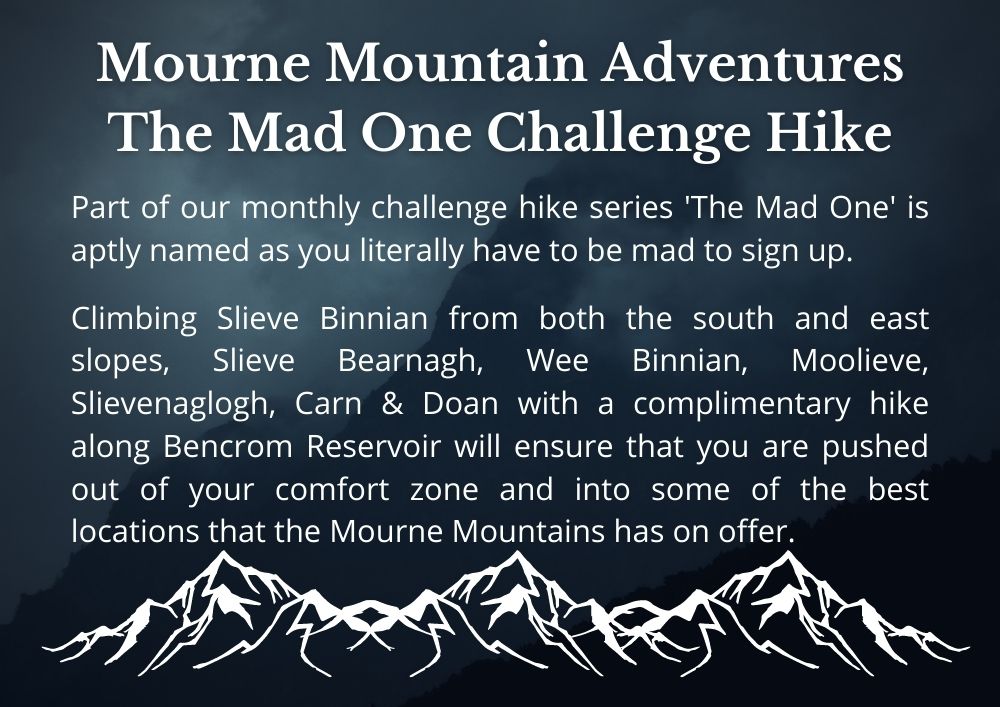 The Mad One Level 5 Challenge Hike, The Mournes | Mourne Mountain ...