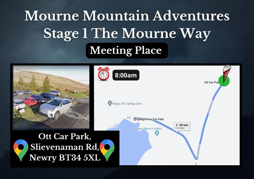 The Mourne Way Stage 1 of 2, Mourne Mountains. | Mourne Mountain Adventures